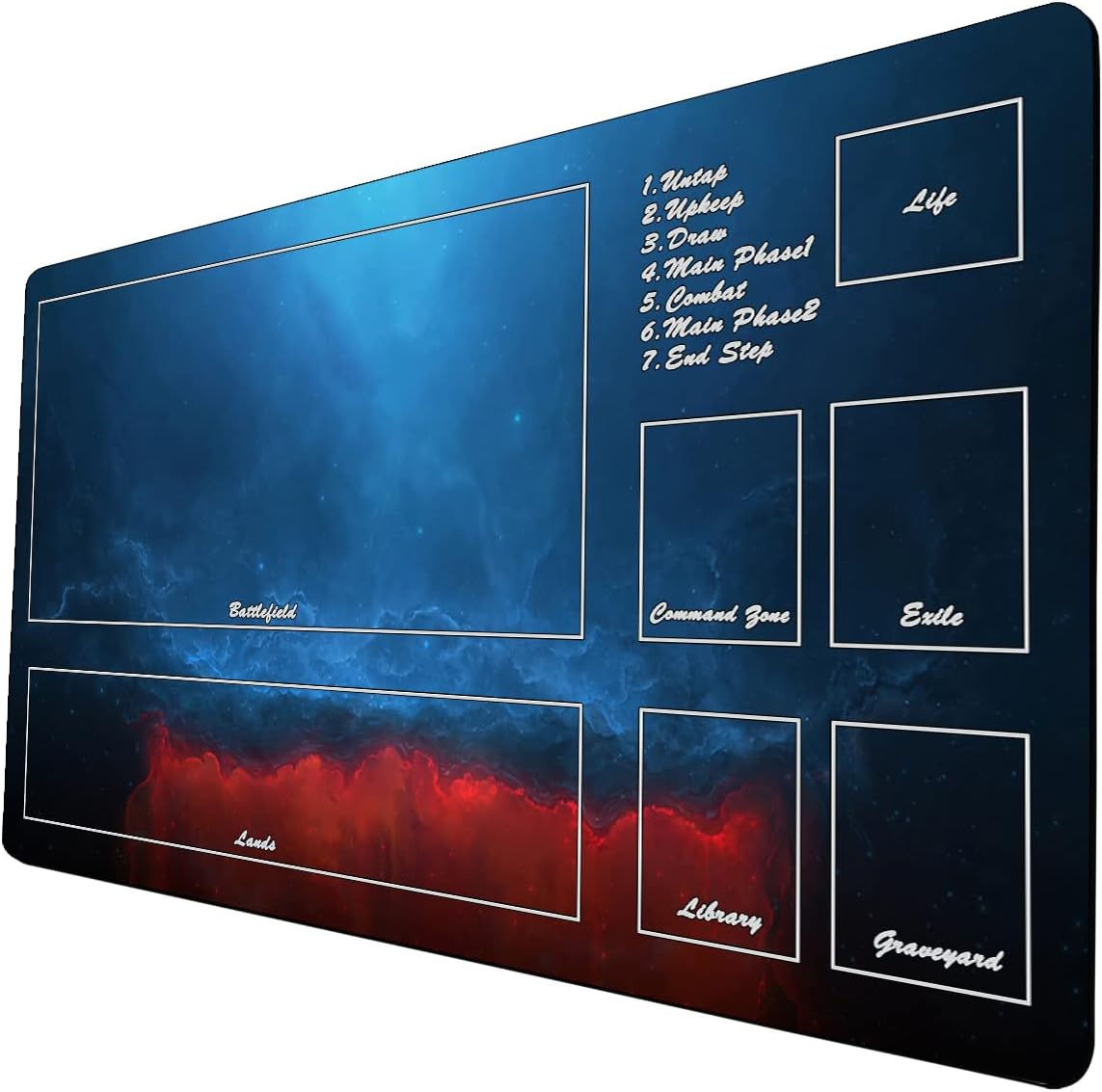 board game MTG Trading Card Game Mat - 60x35CM Starry Sky Playmat for ...