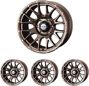 Amazon.co.jp: WEDS ADVENTURE MUD VANCE 08 12インチ 4H PCD100 4.0J +40 MAT BRONZE 【0041134】 (× 4 ...