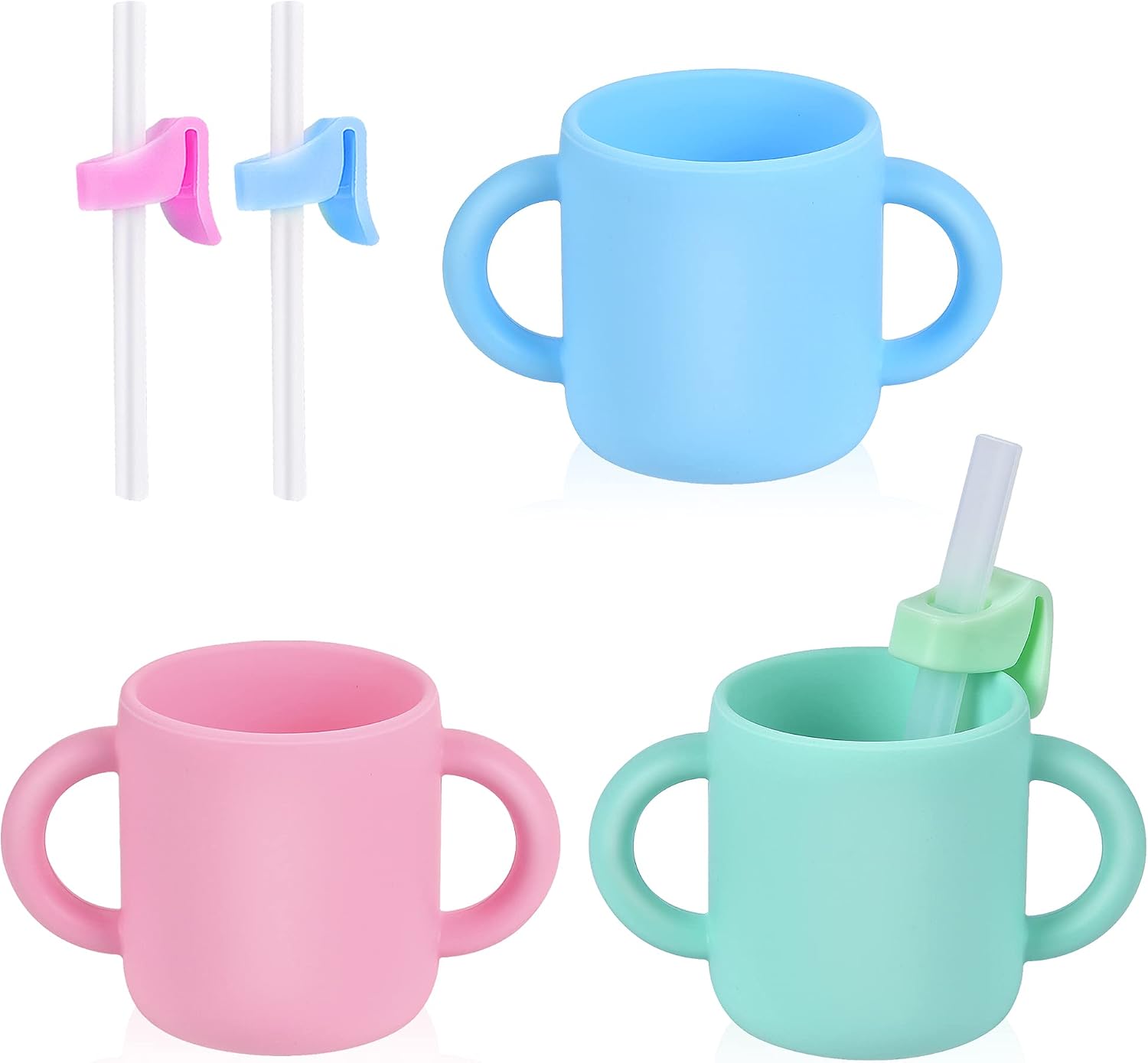 Amazon.com : Akamino Baby Cup, Silicone Training Cup for Toddlers ...