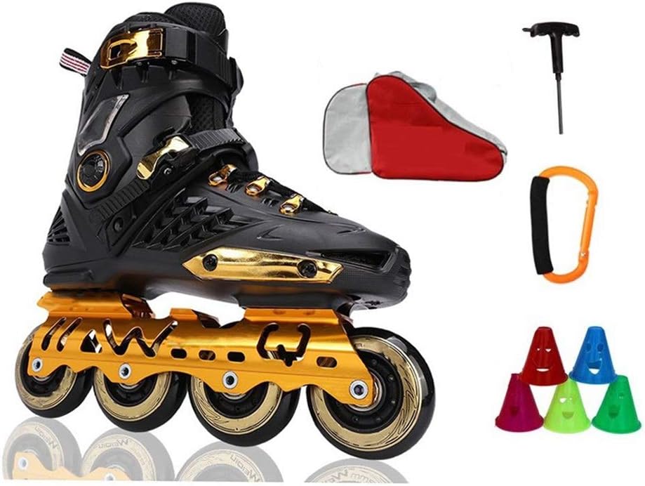 Amazon.co.jp: Sljj Men's Adult Fitness Rollerblade Combo, Removable ...