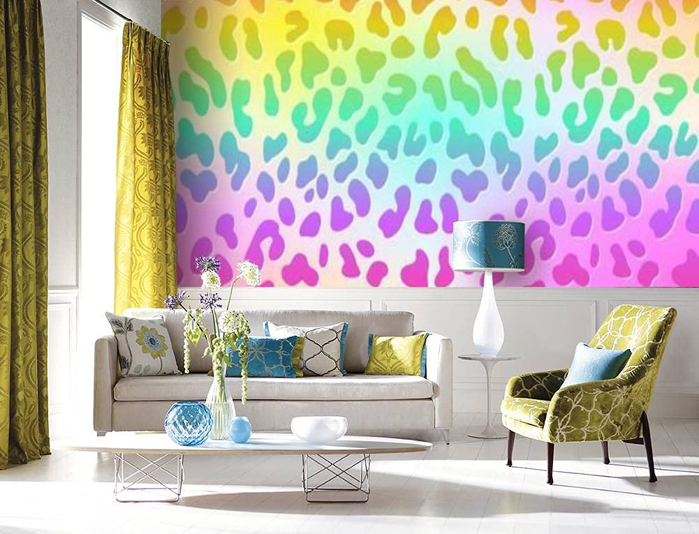 Rainbow Leopard Wallpaper