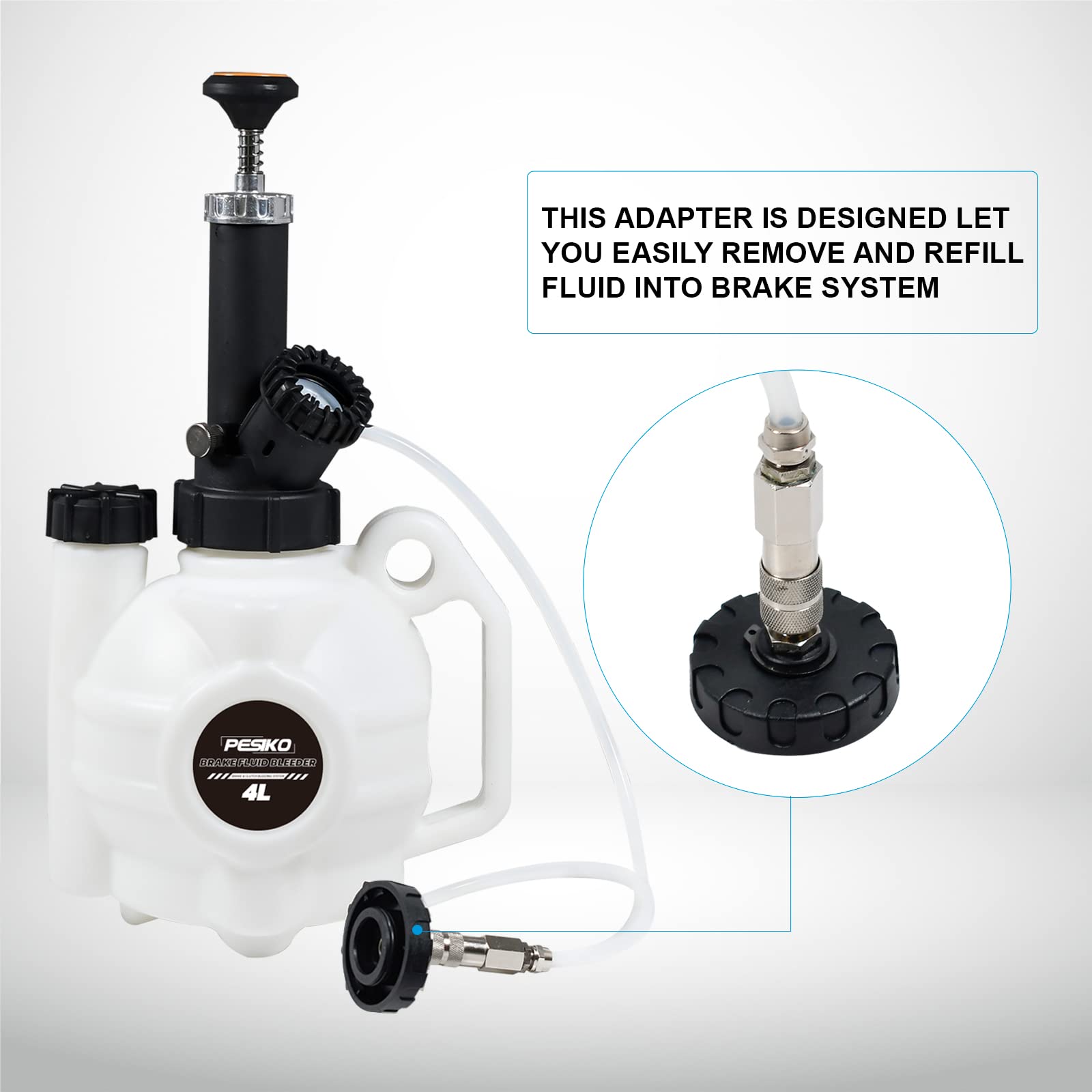 Snapklik.com : PESIKO 50.7mm Master Cylinder Adapter, Use For Hyundai ...