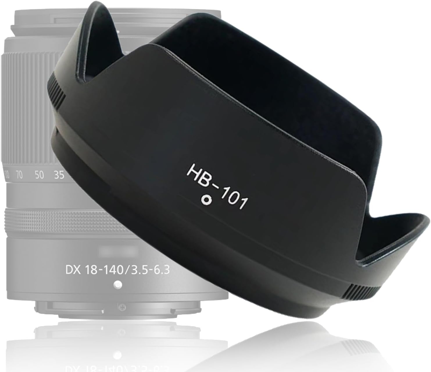 Amazon | 【HB-101 互換】 ニコン HB-101 レンズフード互換 Nikon Nikkor Z DX 18-140mm f/3.5-6.3 VR レンズ対応 | レンズフード 通販