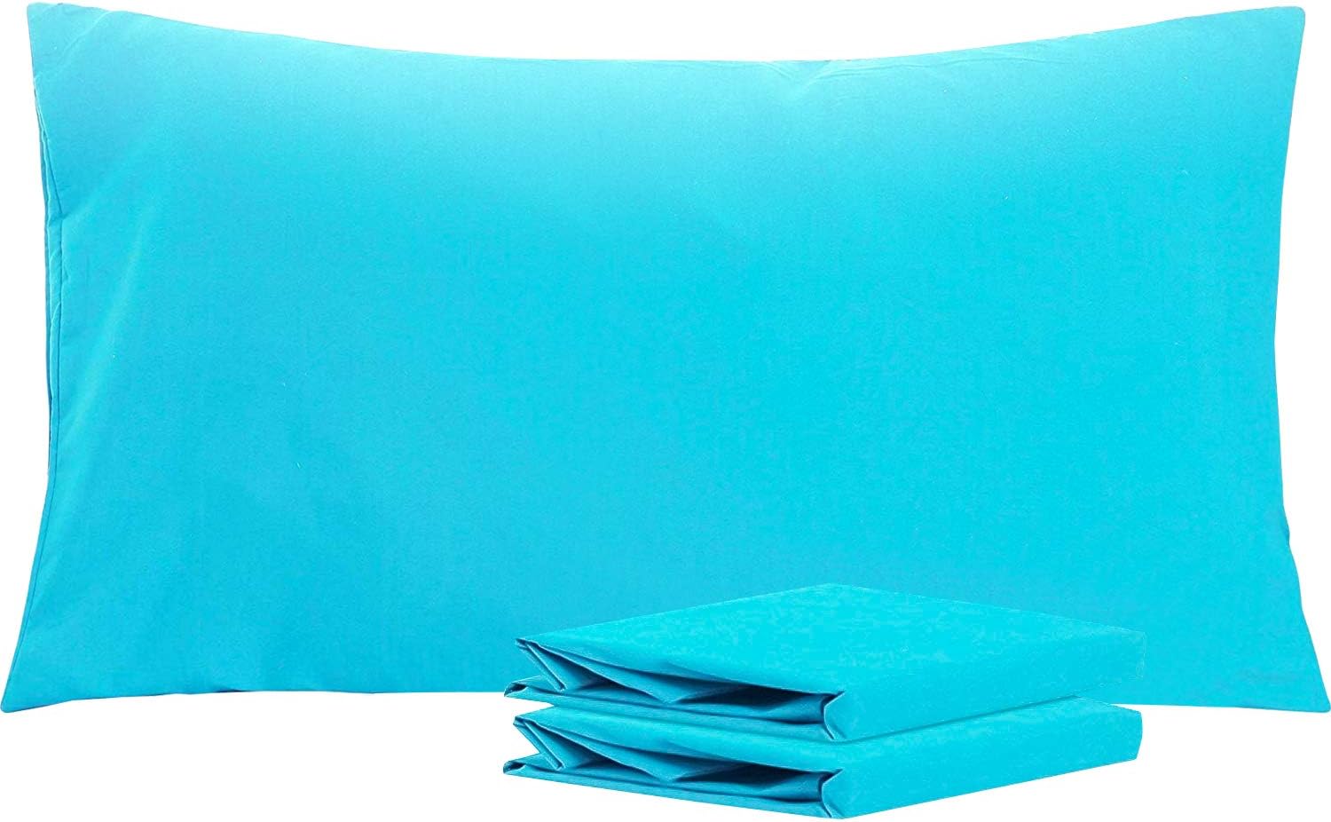 Amazon.com: NTBAY King Pillowcase Set - 2 Pack Brushed Microfiber 20x36 ...