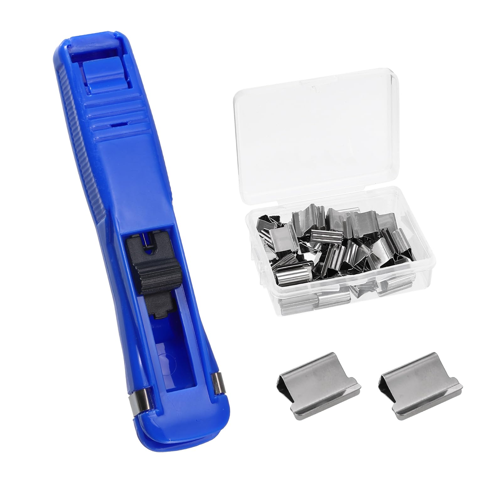 Amazon.com : PATIKIL 4.5" x 1" Clam Clip Dispenser, 1 Pcs Binder Clam ...