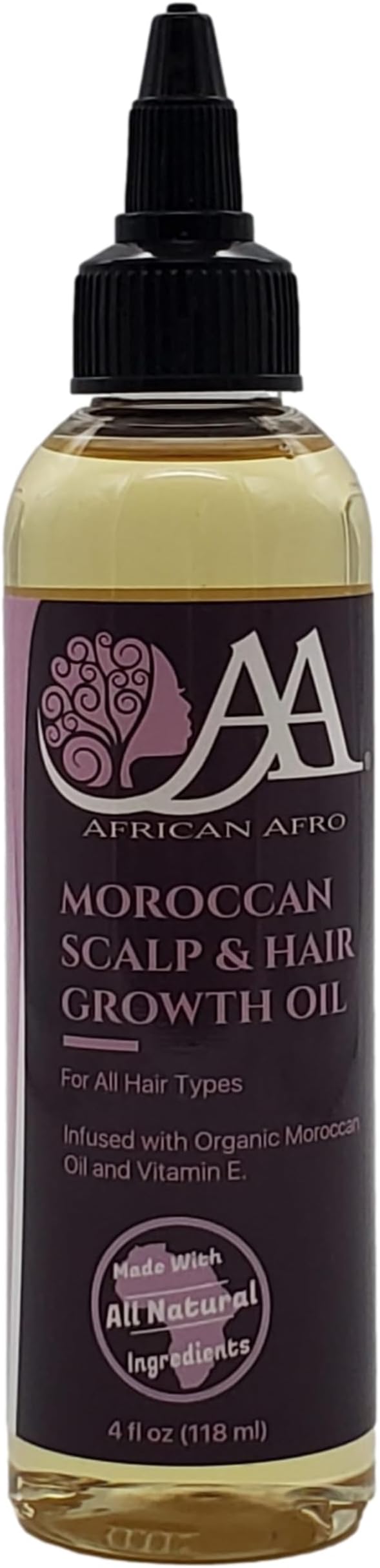 Amazon.com: African Afro Moroccan Scalp & Hair Growth Oil, Hair Oil for ...