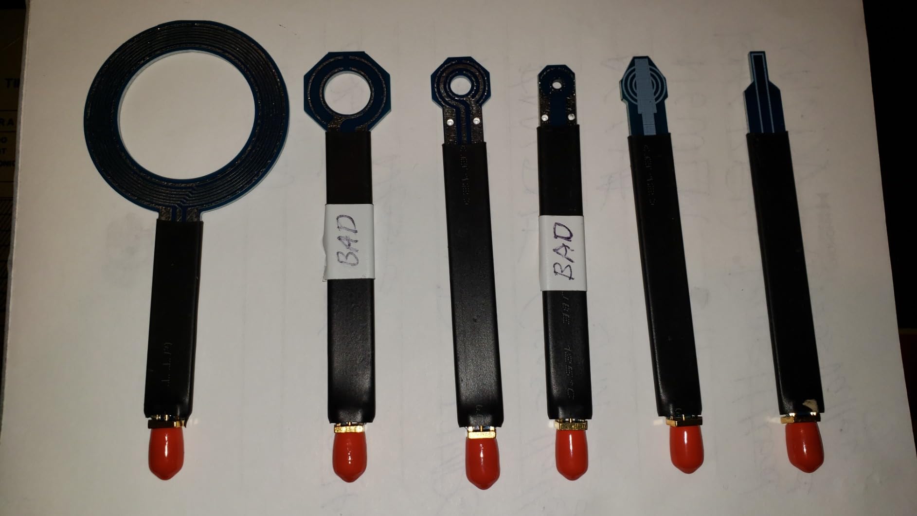 Amazon.com: 6Pcs Near Field Magnetic Field Probes Set EMI SMA ...