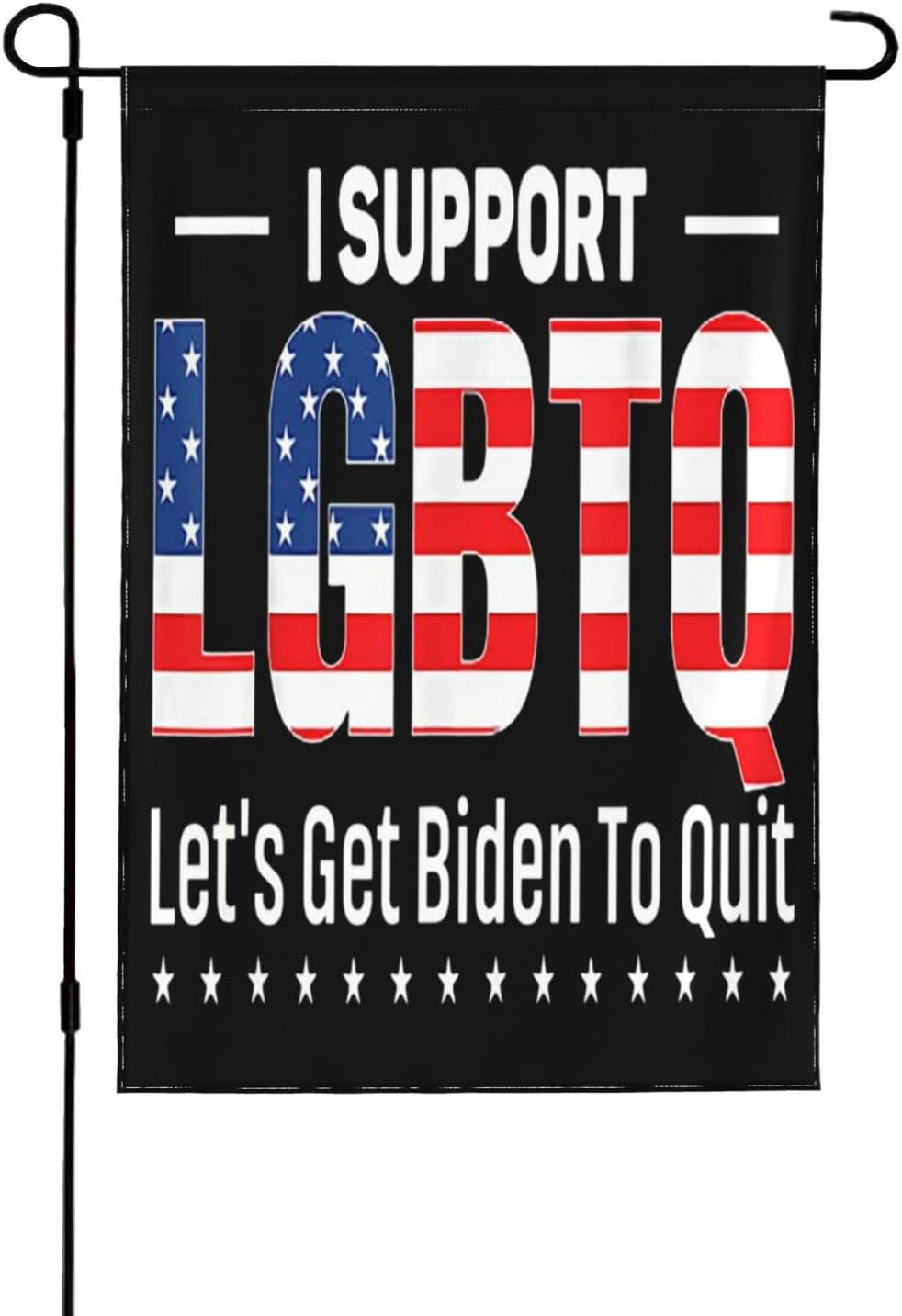 Amazon.com : I Support Lgbtq flag Pro Trump 2024 flag Let’s Get Biden ...