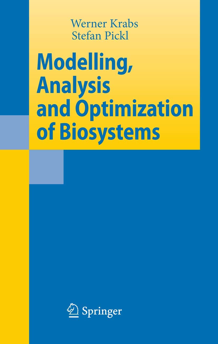 Buy Modelling, Analysis and Optimization of Biosystems Book Online at ...