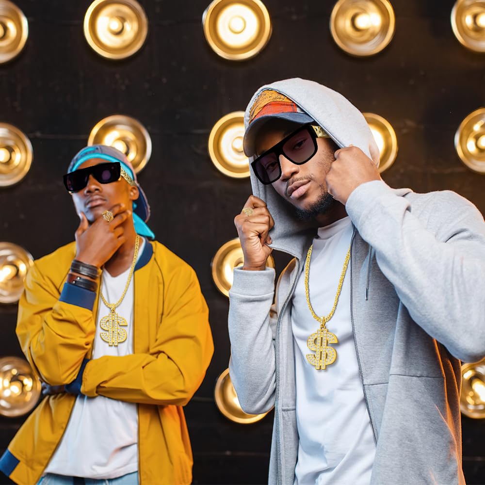 Snapklik.com : 80s 90s Hip Hop Costume Kit, Rapper Costume Accessories ...