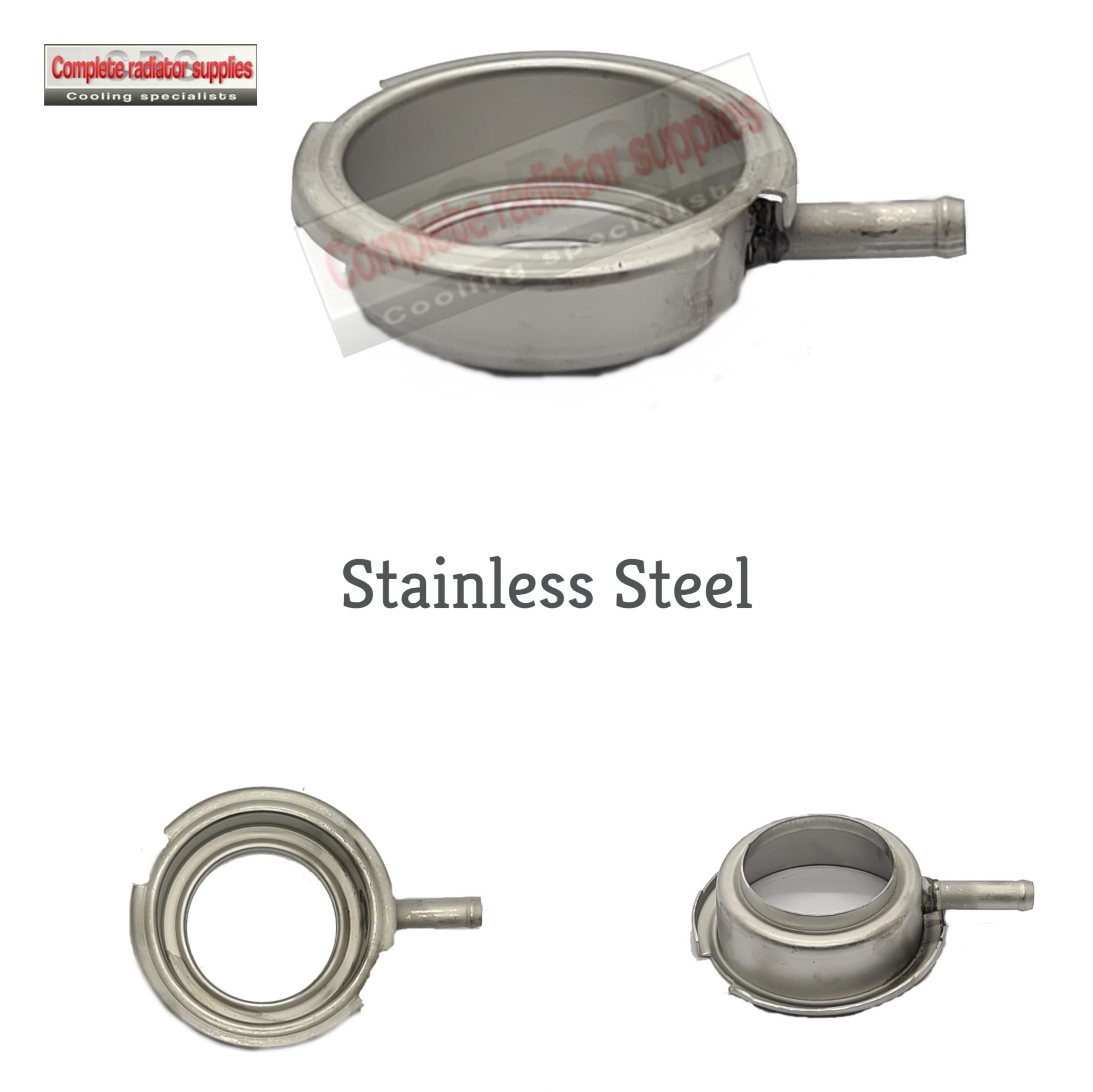 Radiator Filler Neck Large 68 Mm Od Neck Stainless Steel | Desertcart ...