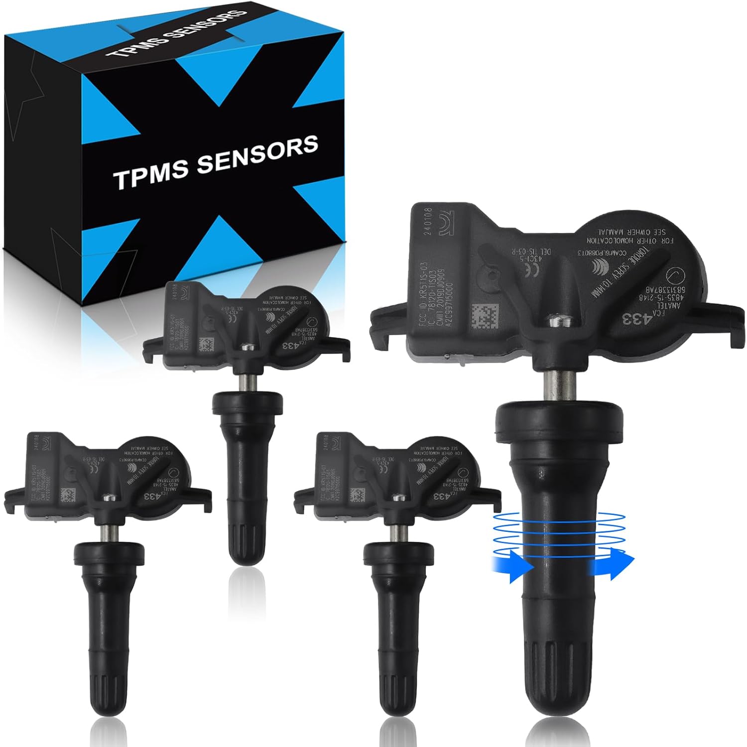 Amazon.com: YZHIDIANF 68313387AB Pre-Programed Tire Pressure Sensor for ...