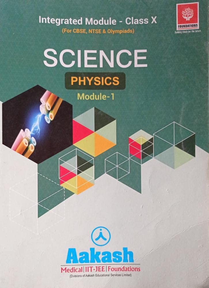 Amazon.in: Buy Aakash Integrated Module 1 Only Science Physics Class 10 ...