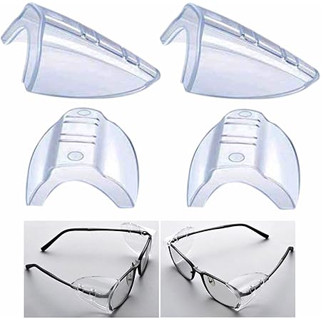Side Shields for Prescription Glasses Side Shields for Eye Protection ...