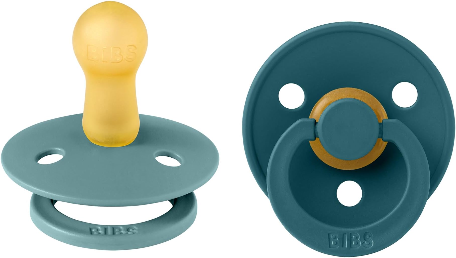 Amazon.com : BIBS Pacifiers Colour Collection | Natural Rubber Baby ...