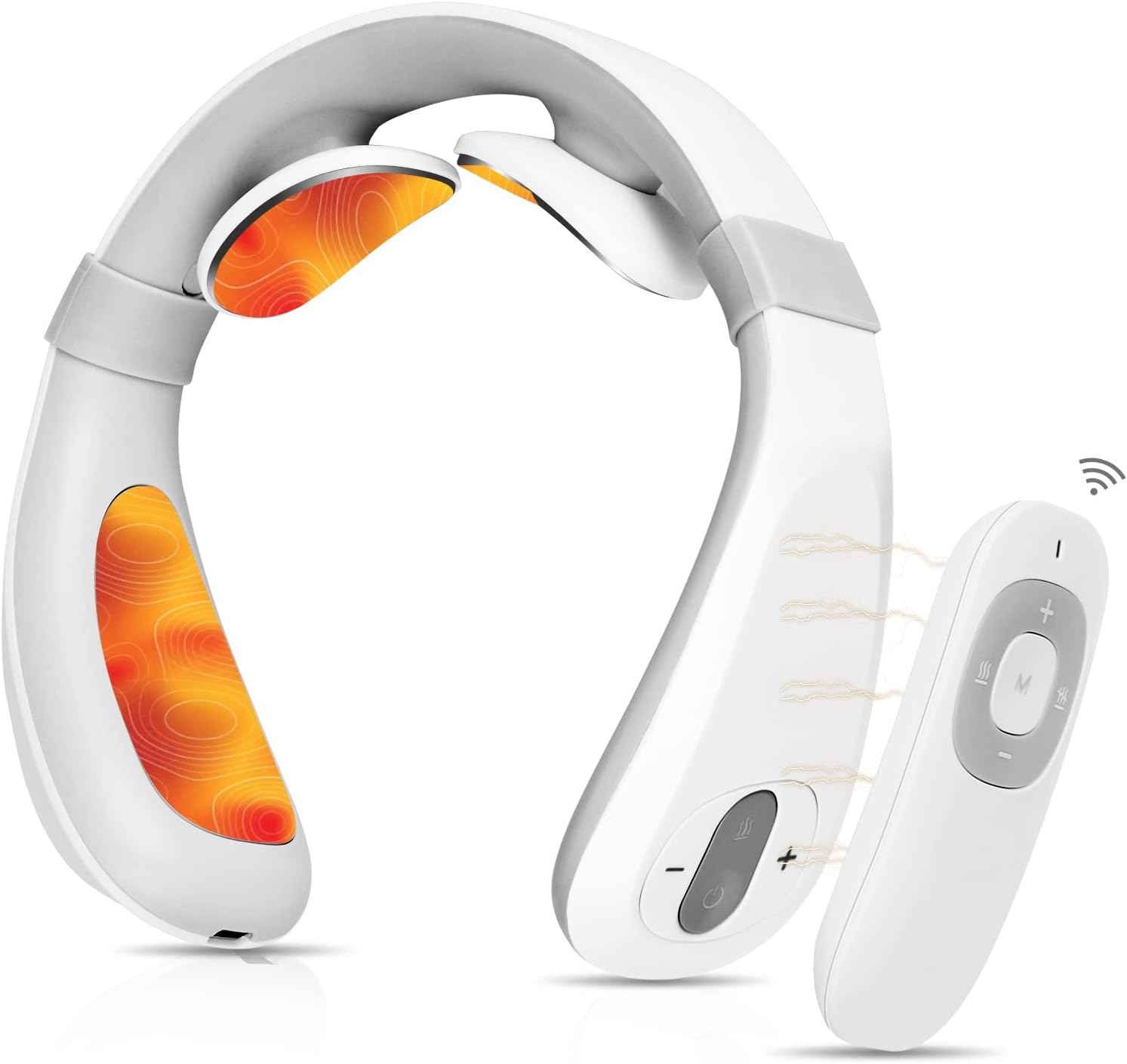 Amazon.com: Electric Neck Massager with Heat for Pain Relief ...