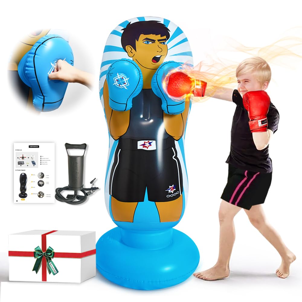 Inflatable Punching Bag Toy Inflatable Boxing Training Equipment .Free ...