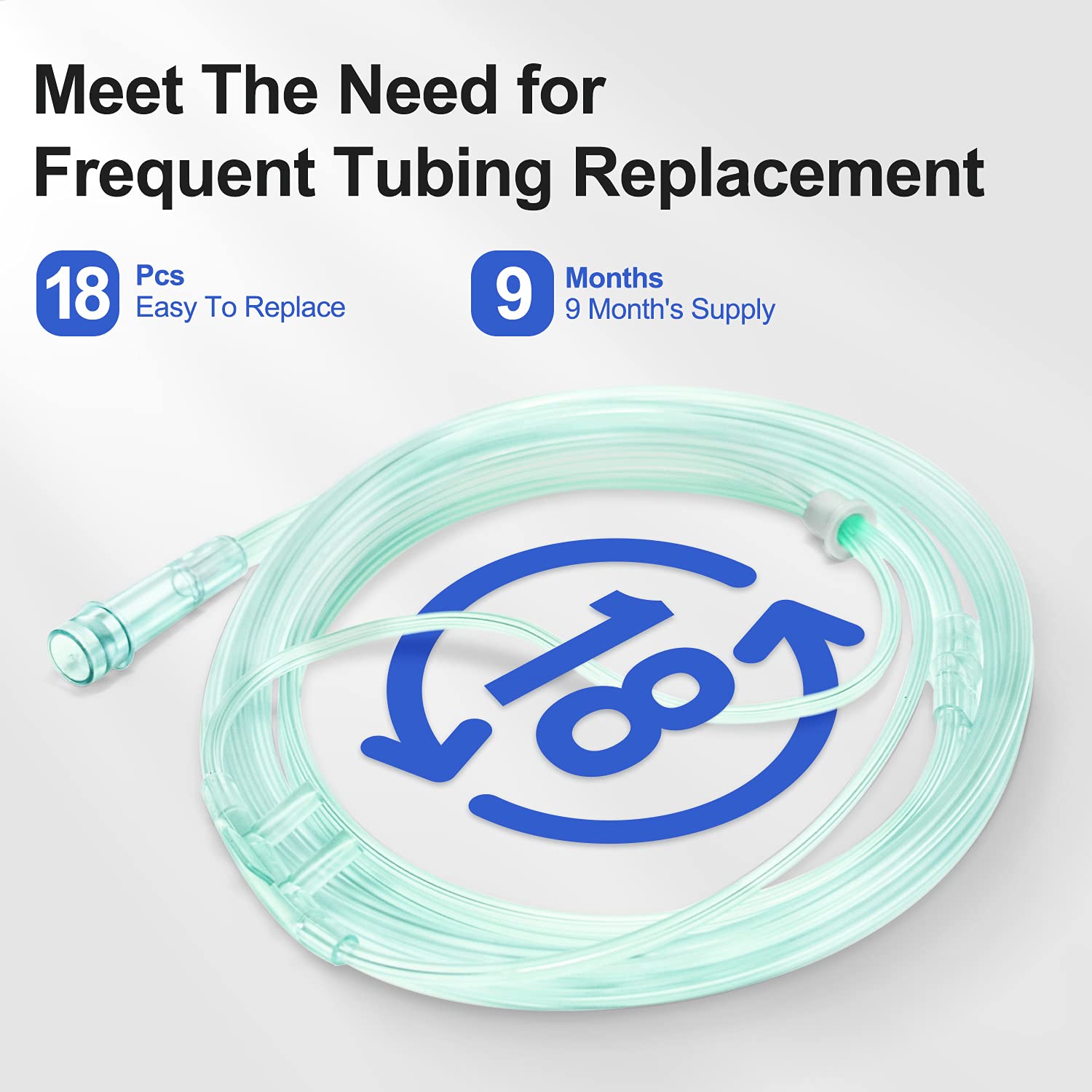 20PCS Adult Nasal Cannula for Oxygen Concentrator, 7 FT Cannula Nasal ...