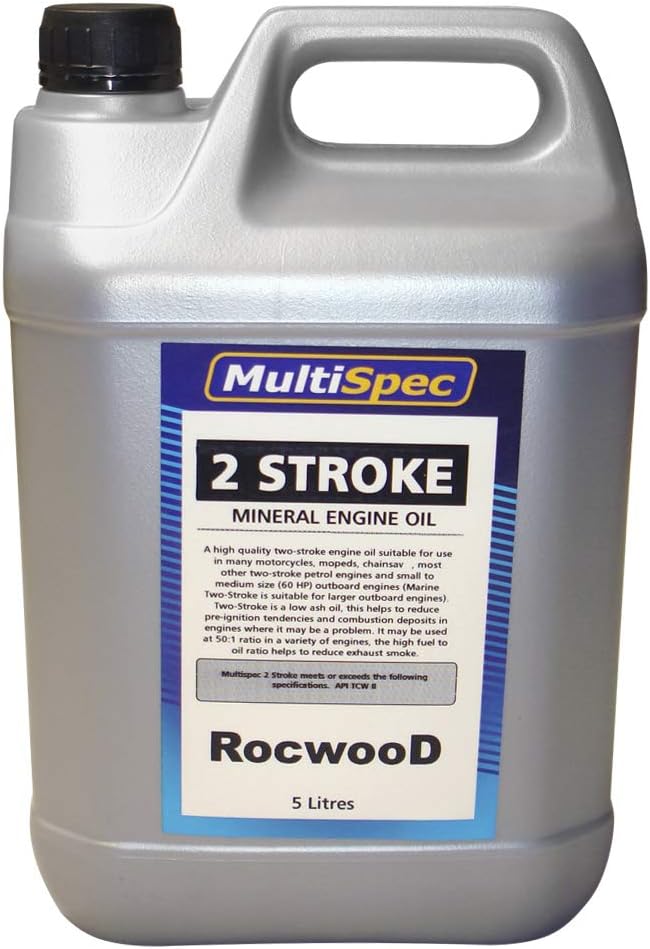 Two Stroke Engine Oil 5 L Litre For Chainsaw Strimmer Brushcutter Cut ...