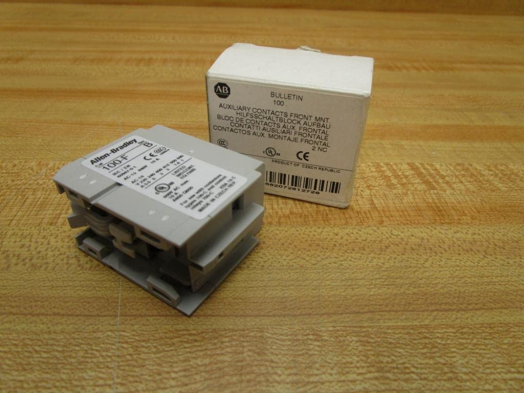 Allen-Bradley 100-FA02 Auxiliary Contactor Front MNT. 10A 690V SER A ...