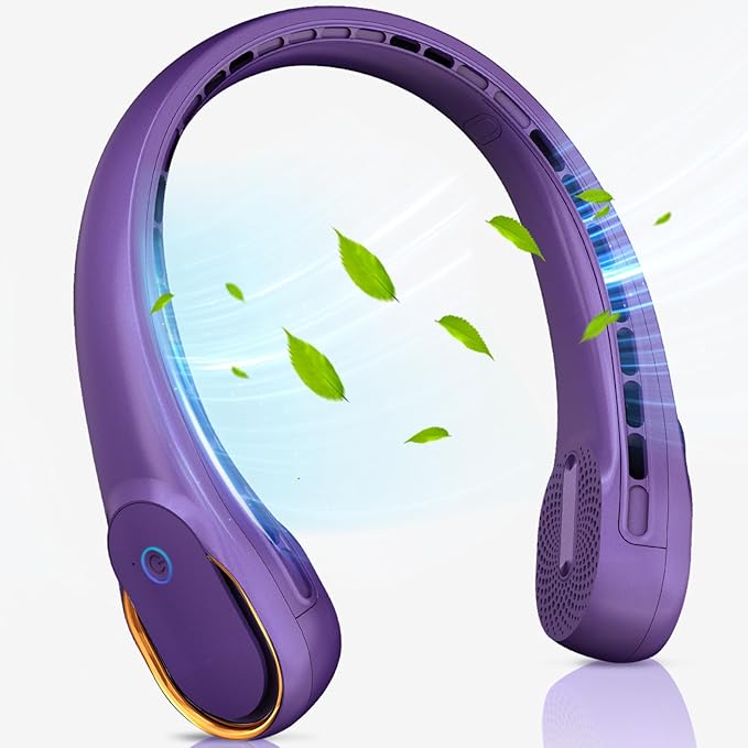 Amazon.com: Neck Fan, Portable Fan around Neck, 4000 mAh Battery ...