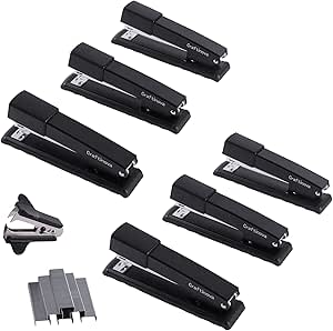 Stapler, Metal Desktop Stapler,Office Staple,Includes 2000 Staples ...