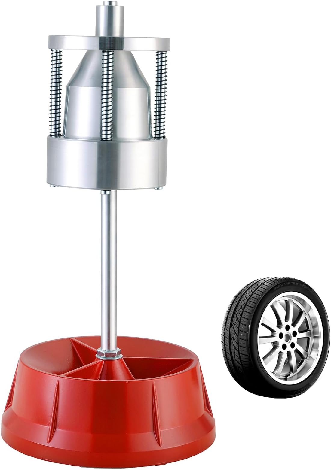 weyleity Portable Wheel Balancer with Heavy Duty Hubs | Tire Balancer ...