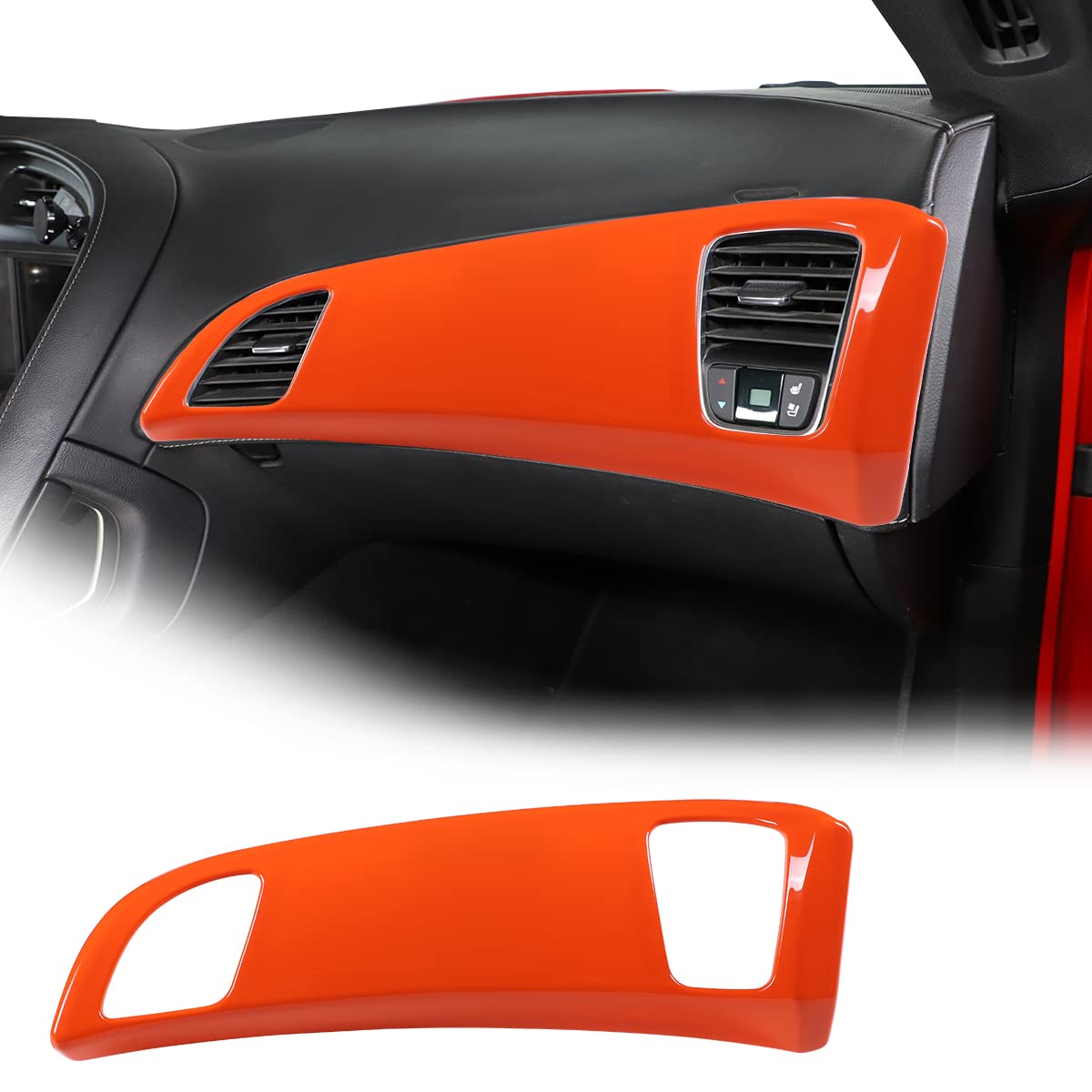 Amazon.com: JONKOKO Car Interior Dashboard Panel Cover Trim Decoration ...