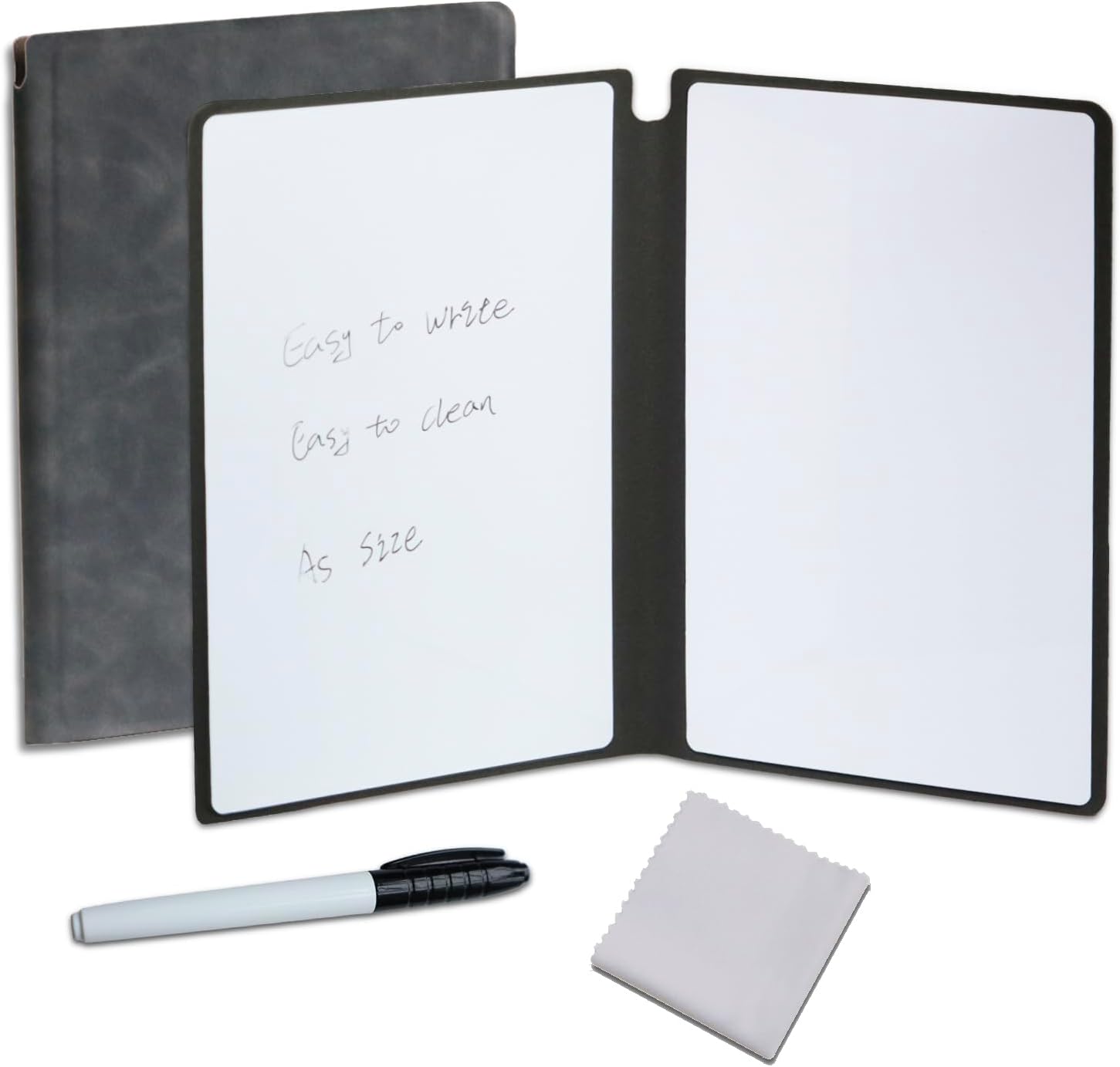 Amazon.com: Portable Small Dry Erase Board Whiteboard Notebook Handheld ...