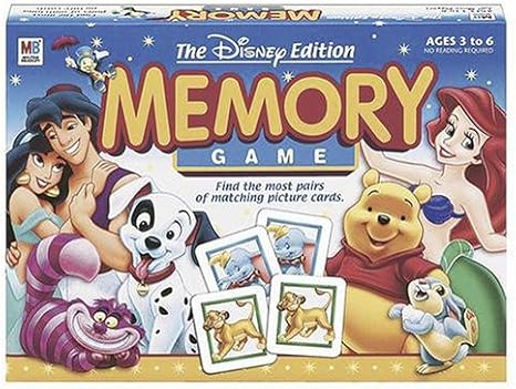 Amazon.com: Memory Game - The Disney Edition : Toys & Games