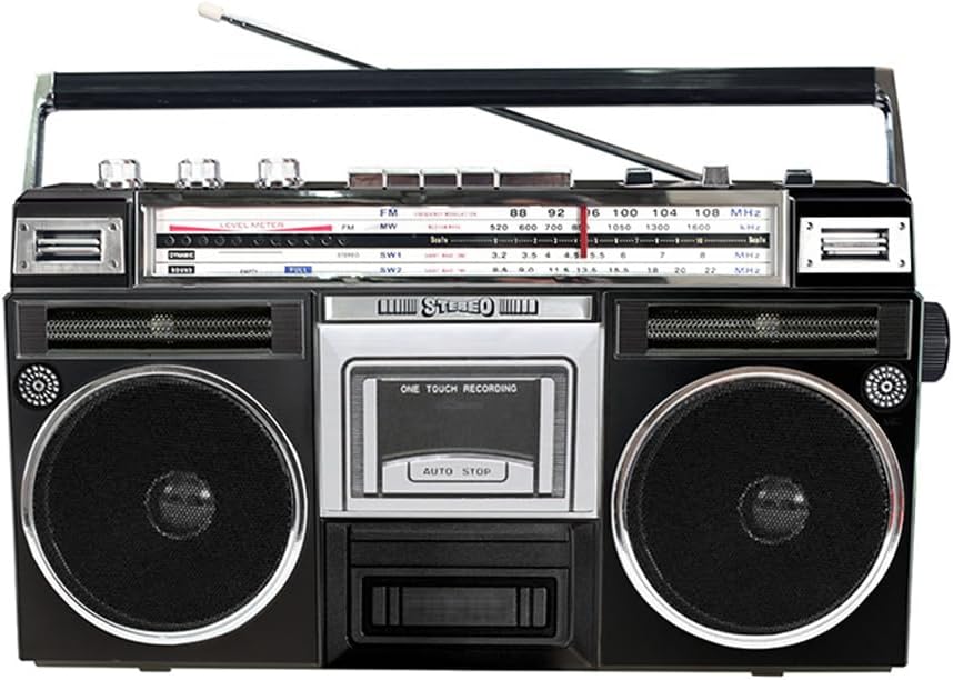 CD And Cassette Player Boombox With DAB Radio,USB Recording,Bluetooth ...