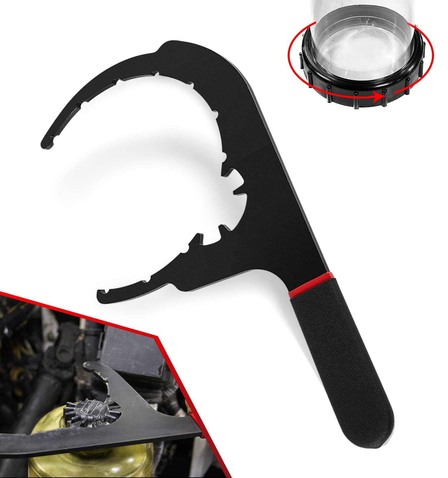 61110 Diesel Fuel Filter Wrench For Davco 6 Filter Colar | Desertcart ...