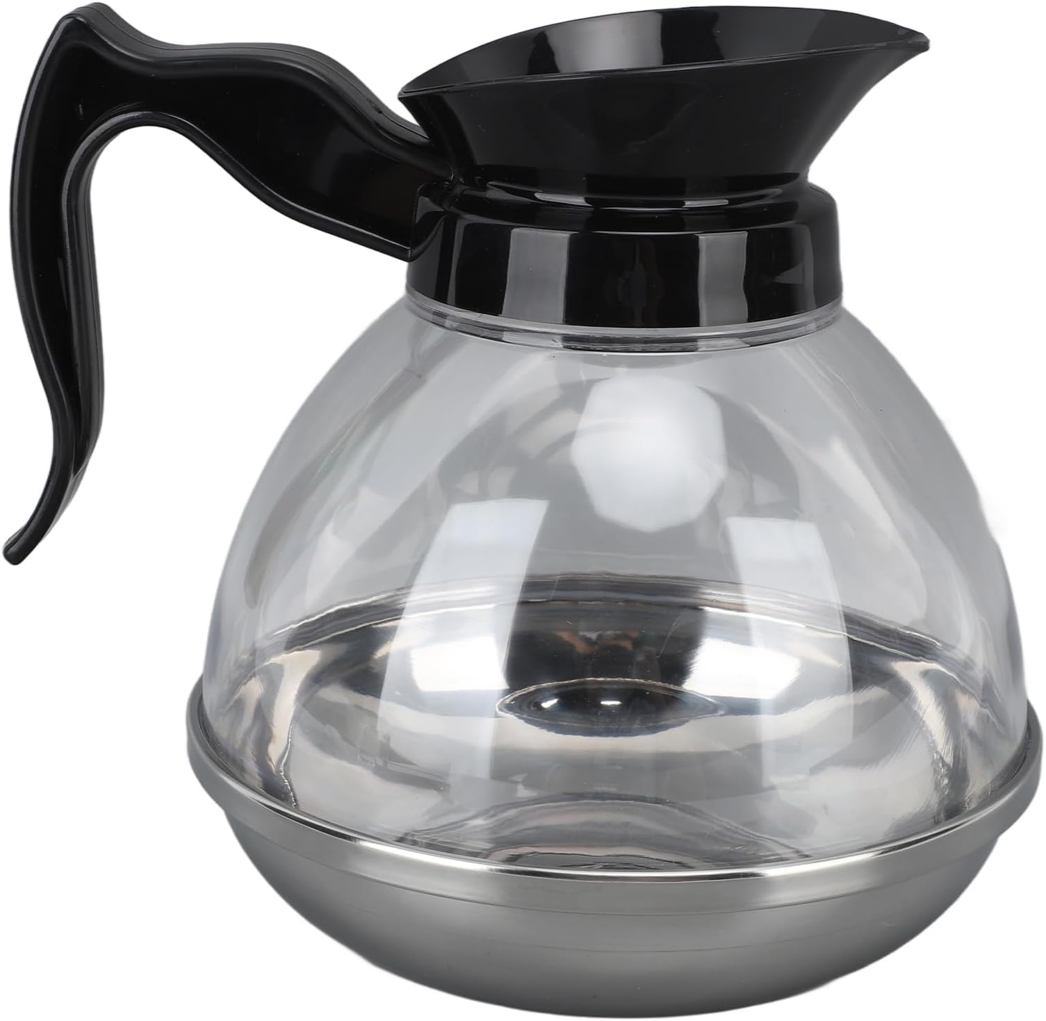 Amazon.com | Winco Plastic Coffee Decanter Decaf, 64-Ounce, Stainless ...