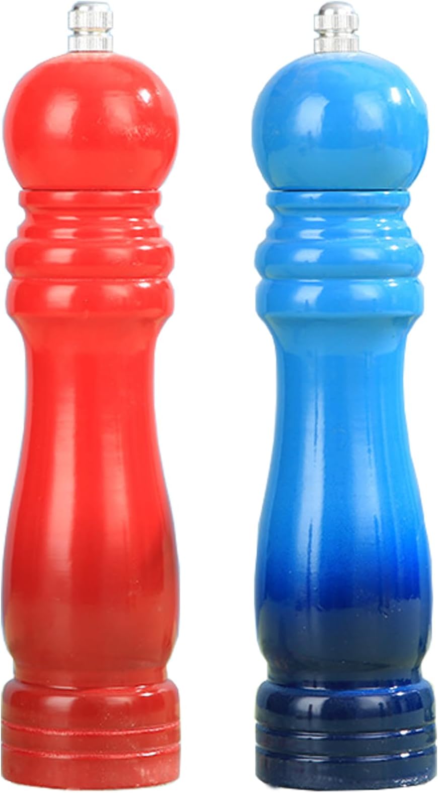 Amazon.com: jalz jalz Wooden Salt and Pepper Grinder Set - Adjustable ...