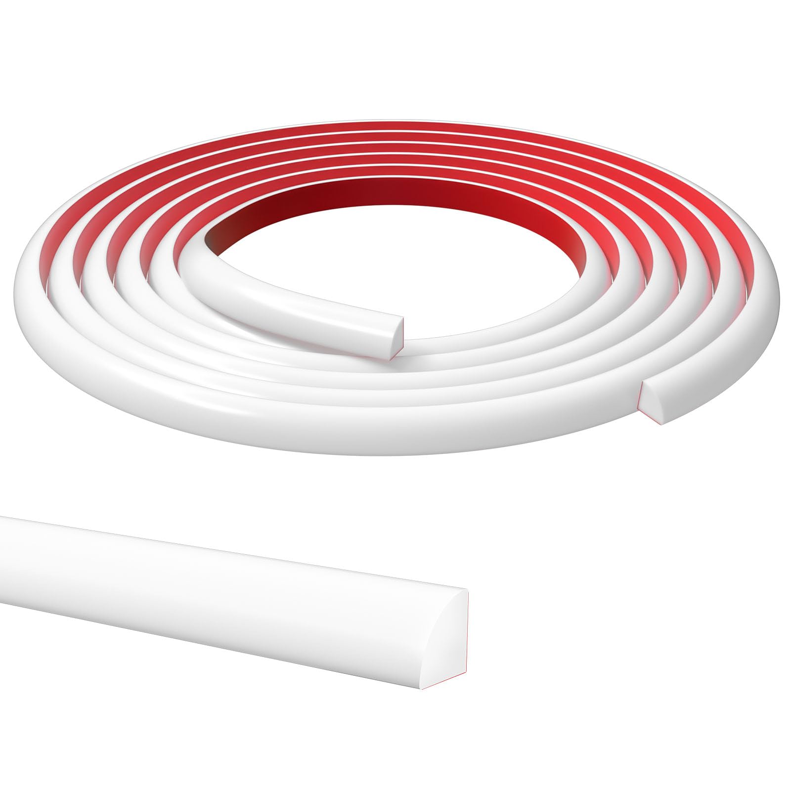 Snapklik.com : Flexible Quarter Round Trim, Peel And Stick Quarter ...