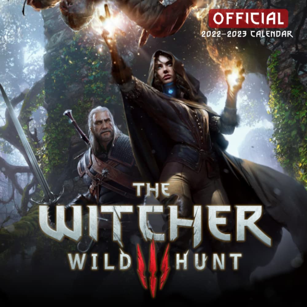 The Witcher 3 Wild Hunt Official 2022 Calendar Video Game | Desertcart ...