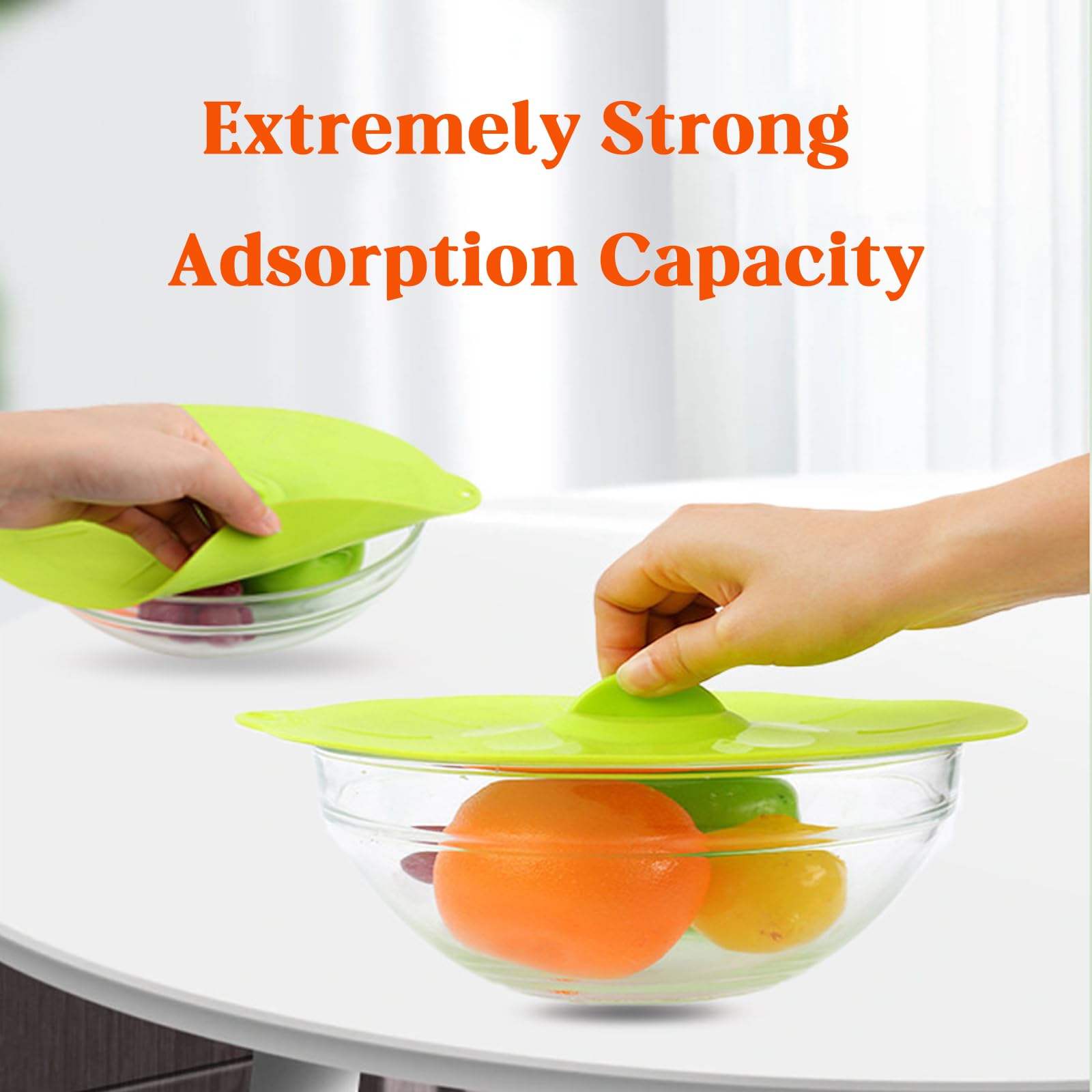 Snapklik.com : 7 Pack Heat Resistant Microwave Coverand Food Covers, 5 ...