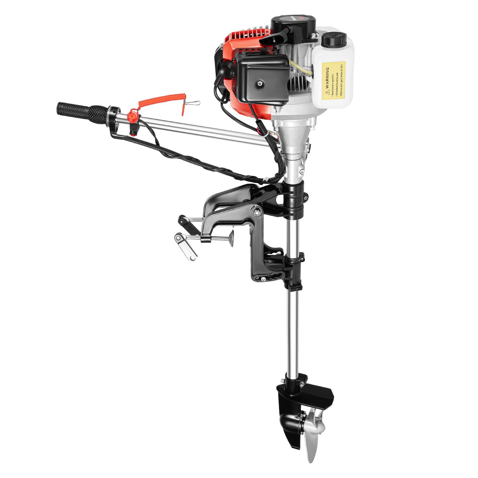 Gas Powered Canoe Motors Miumaeov Gas Outboard Motor 4 Stroke 3HP
