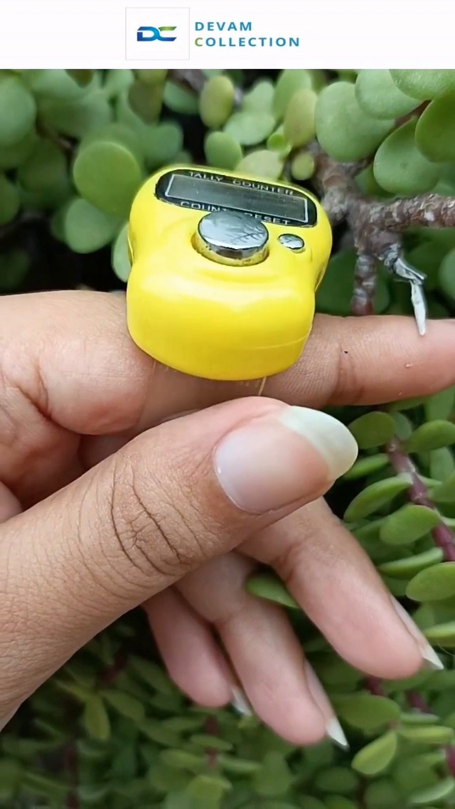 Watch Digital Head Electronic mantra jaap Counter machine on Amazon Live