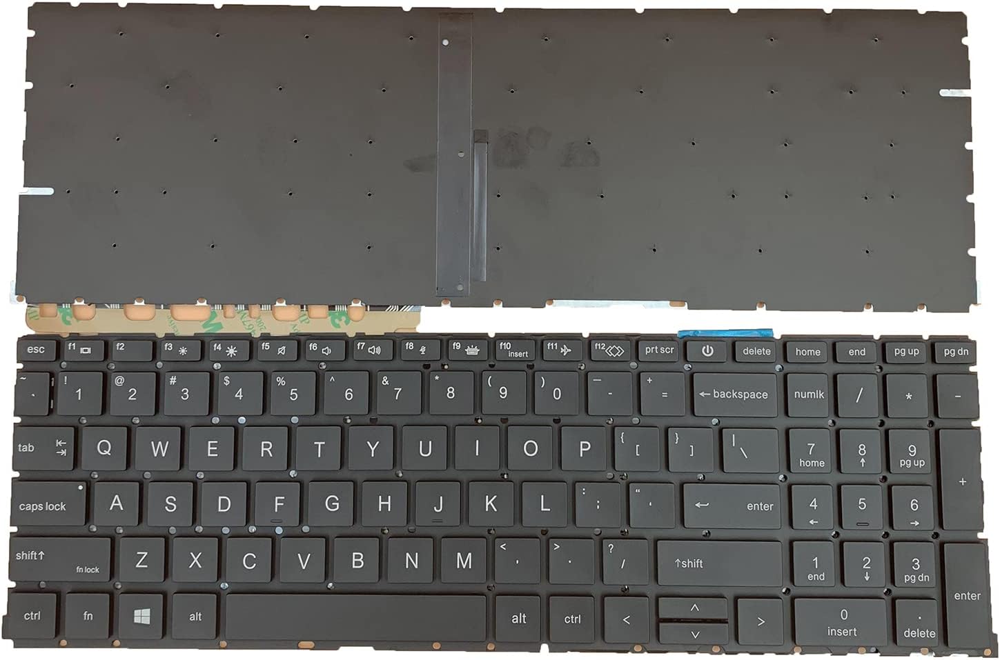 Amazon.com: Laptop Replacement US Layout with Backlight Keyboard for HP ...