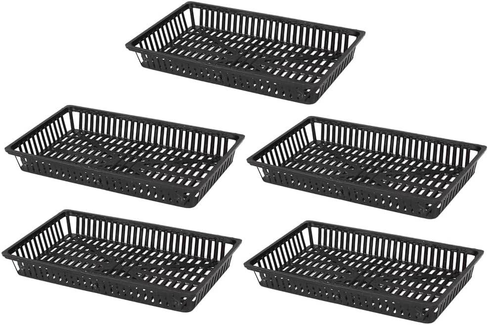 Amazon.com: Cabilock 10pcs Plastic Planting Basket Kit Square Aquatic ...