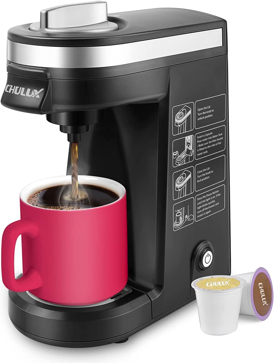Amazon.com: Tru Single Serve Brew System by Select Brands - Single Cup ...