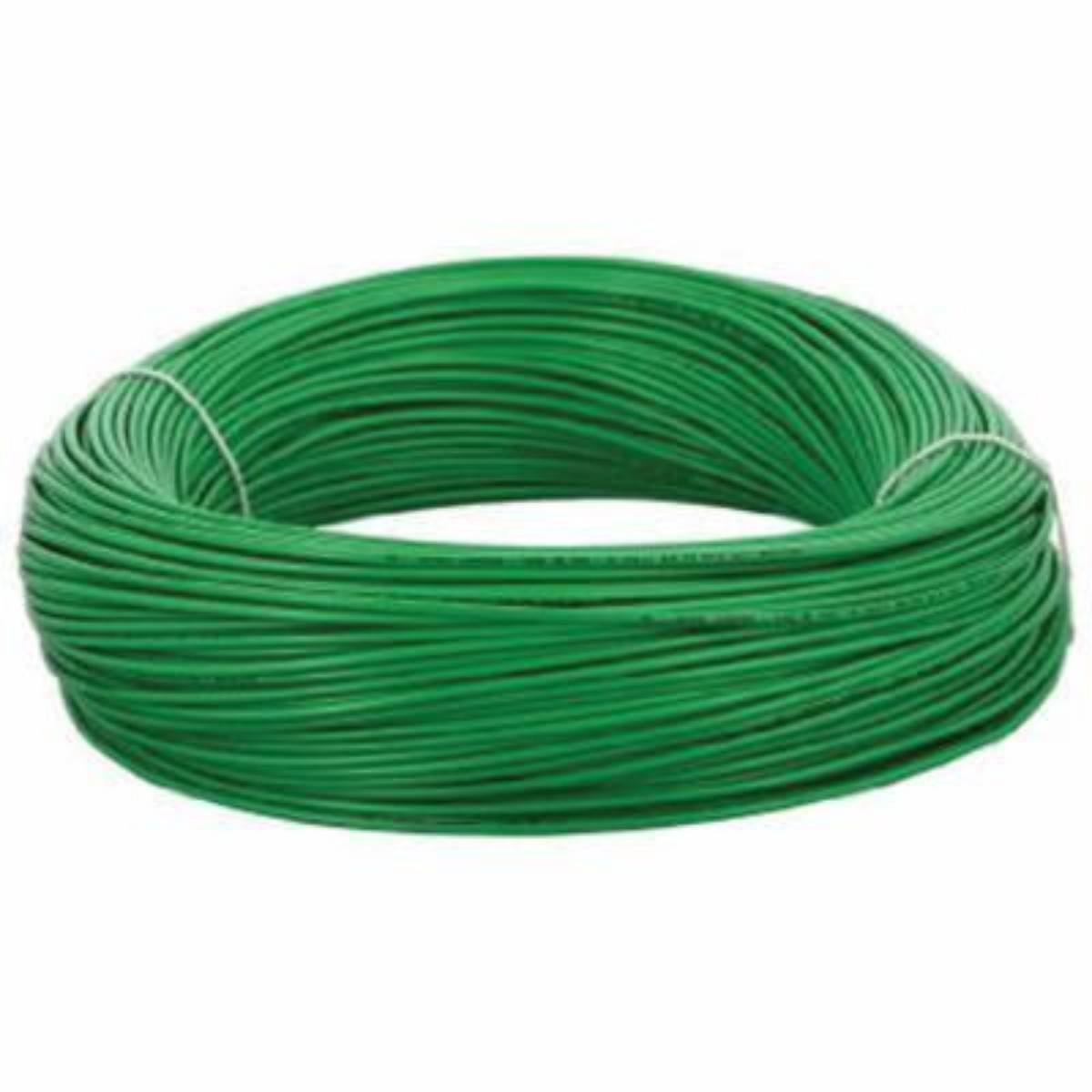 PVC Insulated 4Sqmm Wire 90 mtr Coil (Green) : Amazon.in: Home Improvement
