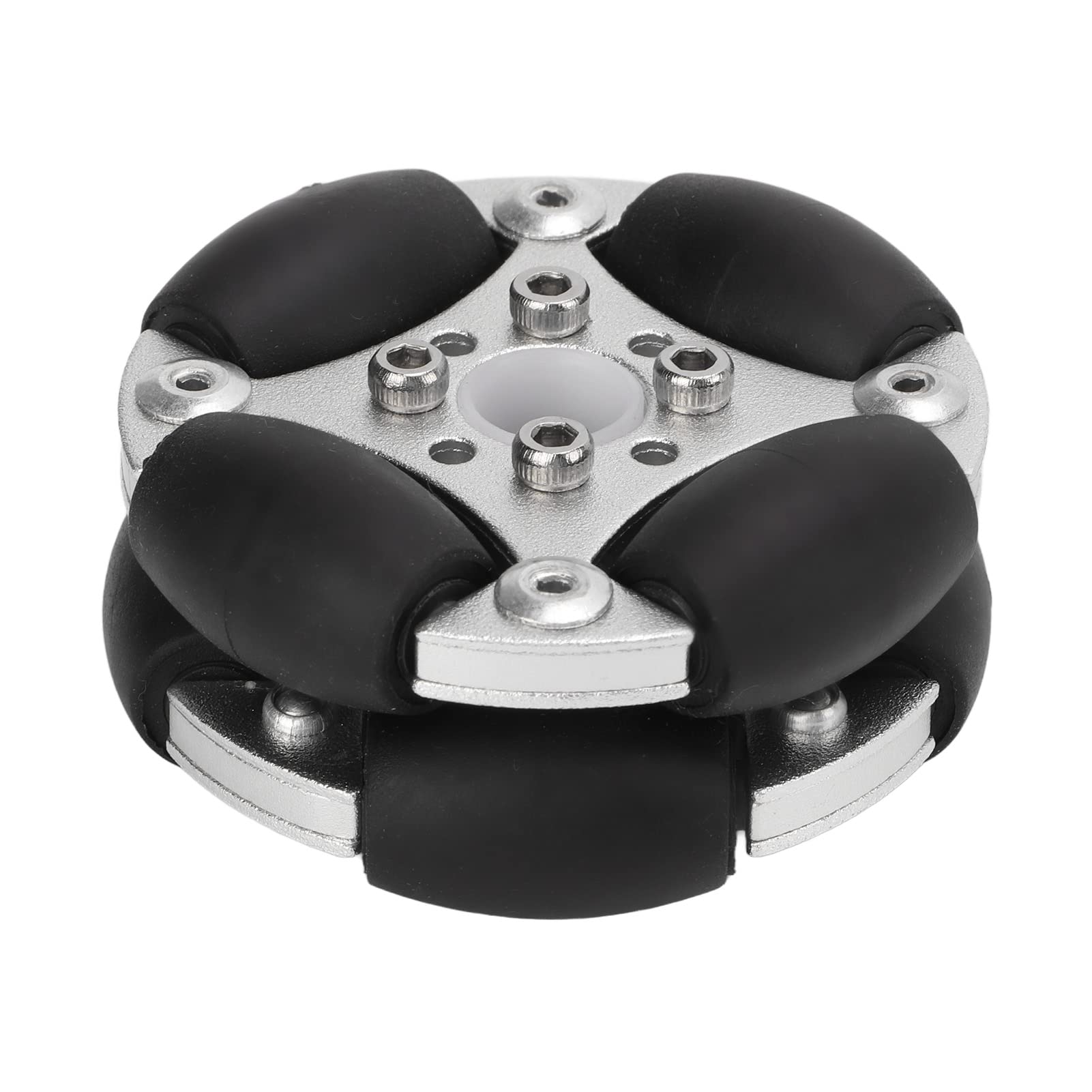 Buy Omnidirectional Mecanum Wheel, 48mm Double Aluminum Alloy Omni ...