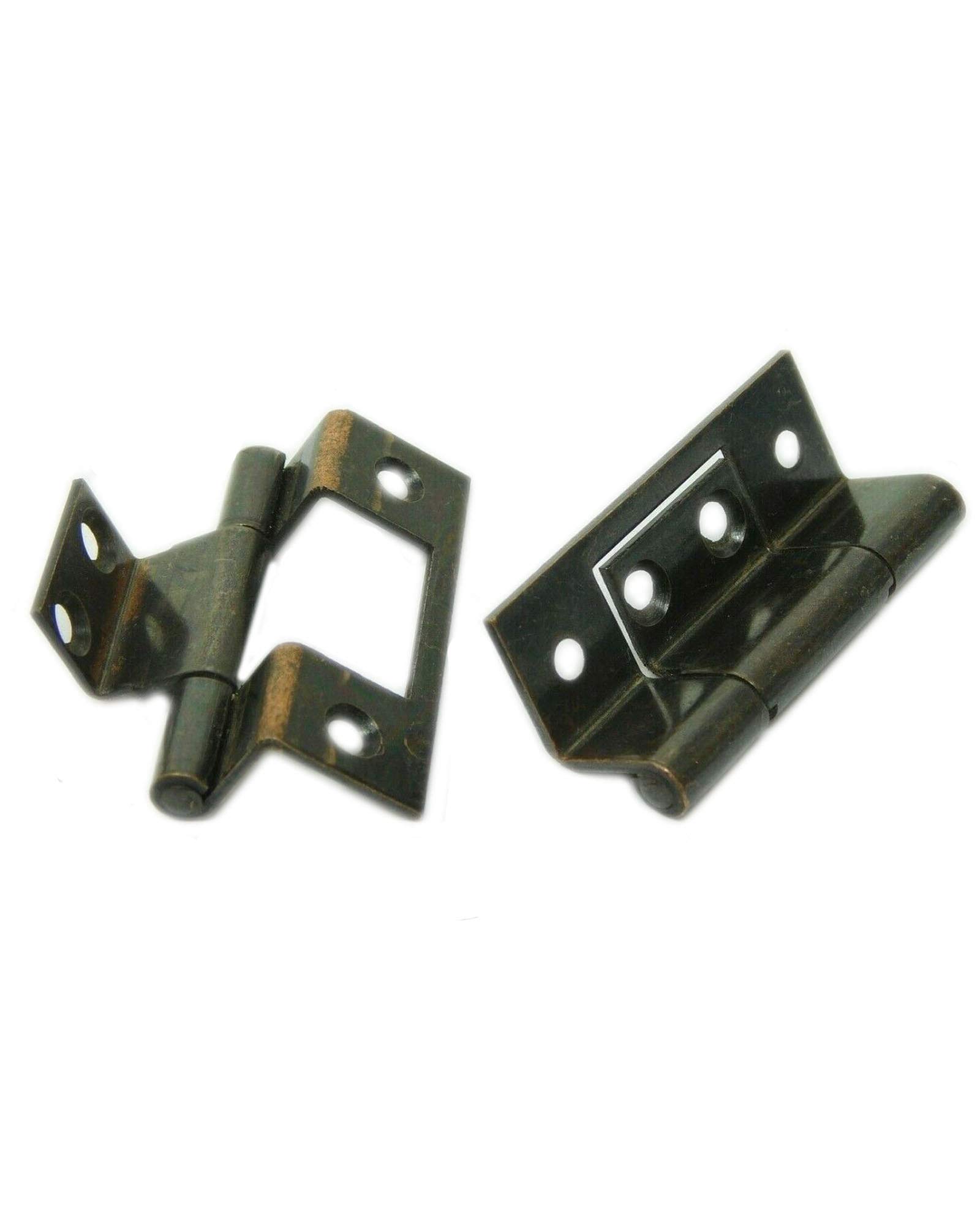 90 Degree Offset Hinges for Wooden Box Hinges 2 Inch Long X 5/8 Inch ...