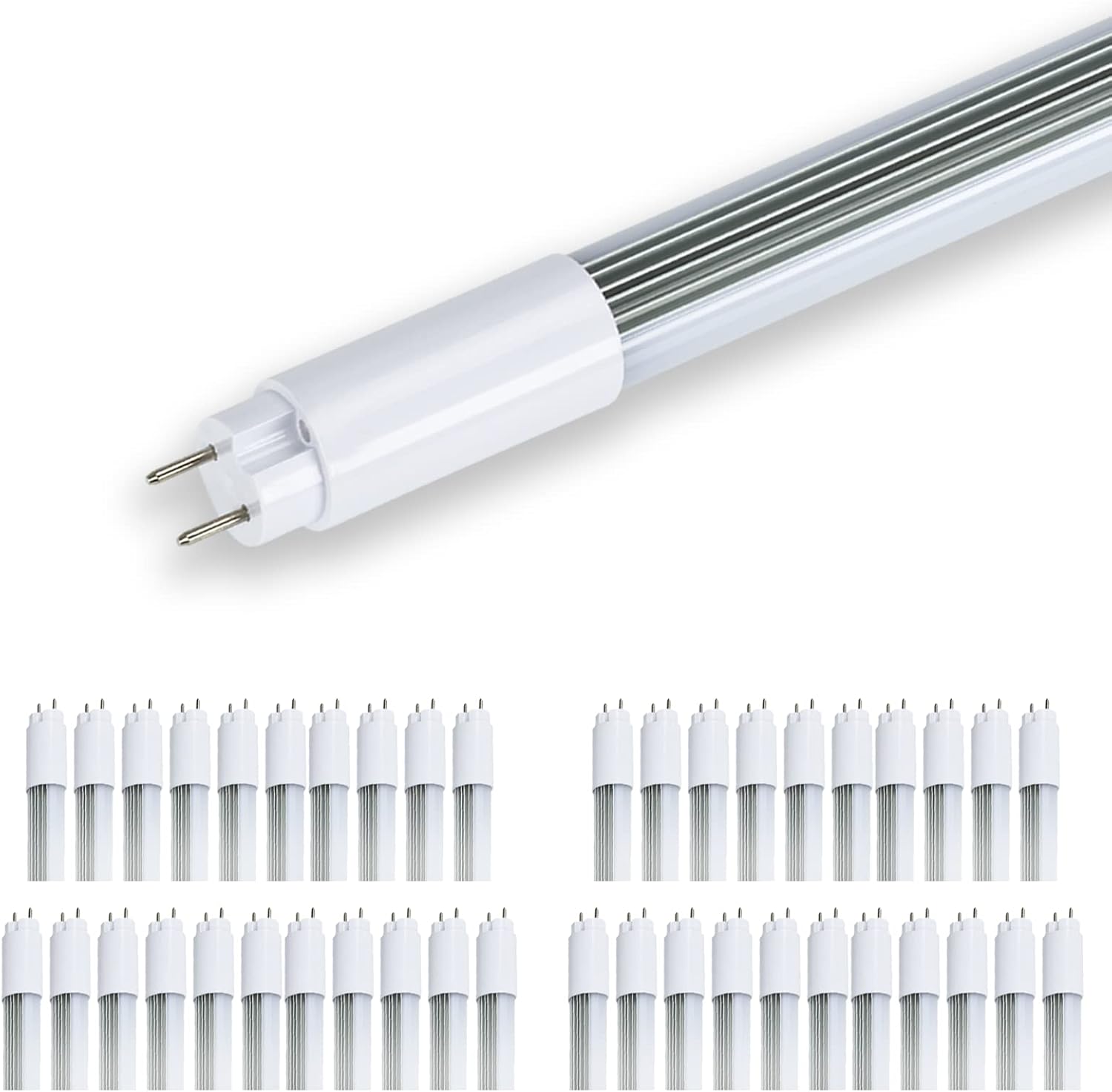 Sokply 4FT LED Tube Light Bulb 16W 5000K, 2000Lum T8 Tube Light with ...