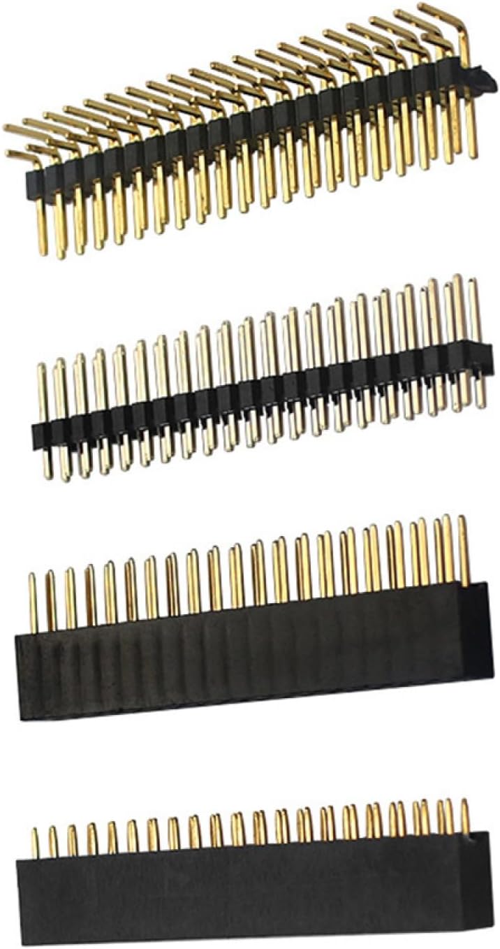 Amazon.com: TECKEEN Break-Away 2x20 Pin 40Pin Strip Straight Connector ...