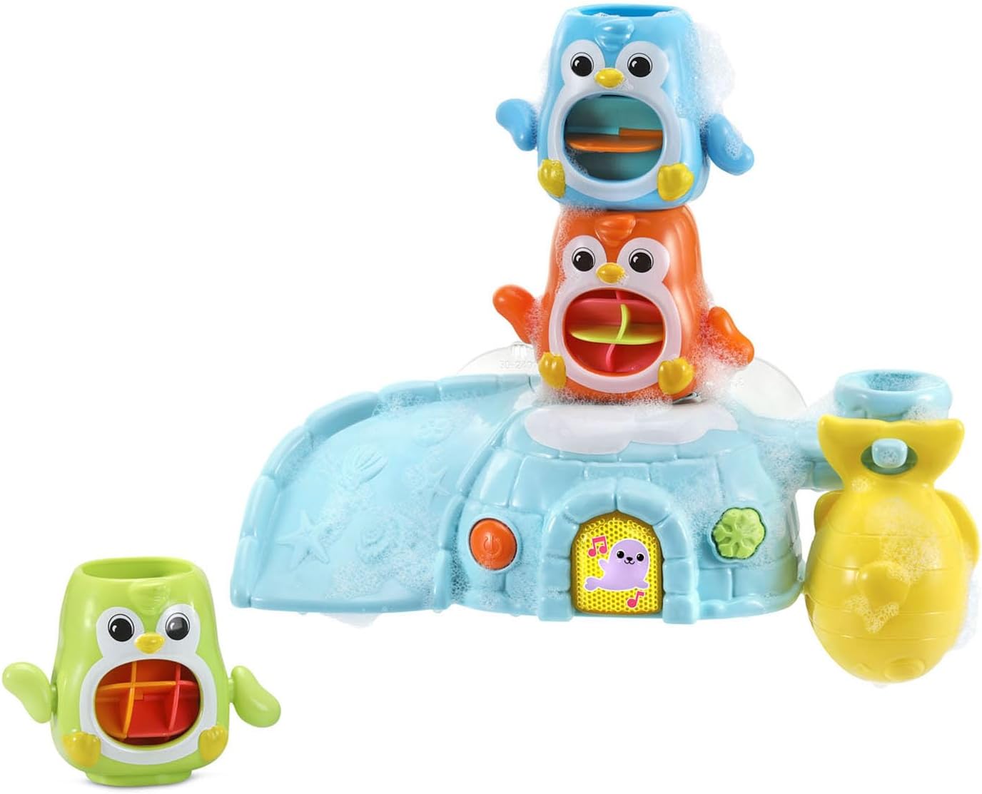 Amazon.com: VTech Splash and Whirl Playtime Penguins Bath Toy for ...