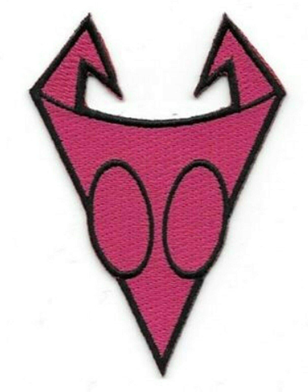 Amazon.com: Invader Zim Irkan Symbol Embroidered Iron on Patch