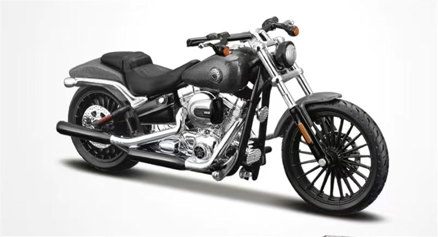 Amazon.com: limimo Compatible with Harley-Davidson, 2016 Breakout, 2002 FXSTB Night Train, 1:18 ...